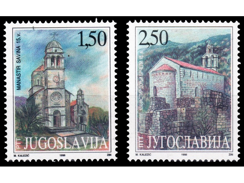 MANASTIRI CRNE GORE 1998