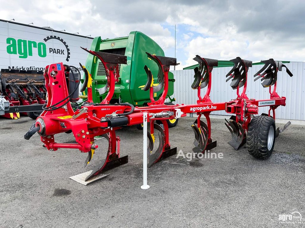 Pöttinger Servo 45 M plough, 5 furrow, condition is like new reverzibilni plug