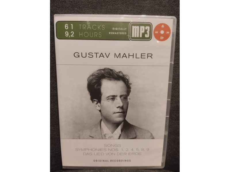 Gustav Mahler - Symphonies 1,2,4,5,8,9 mp3 RETKO!!!
