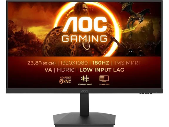 AOC Gaming monitor 23,8 inča 180Hz 24G15N2