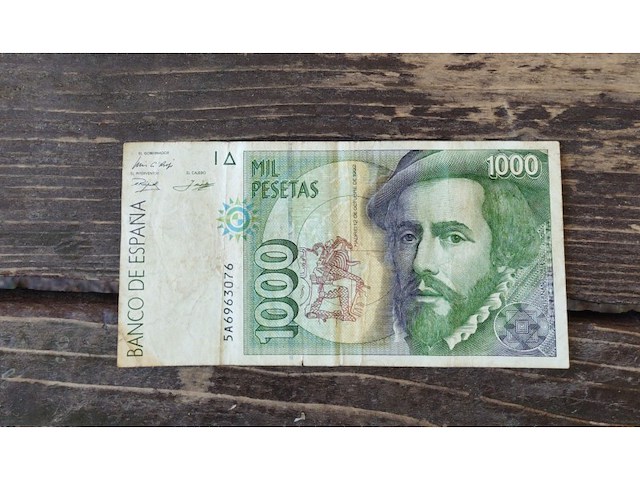SPANIJA 1000 E 1992