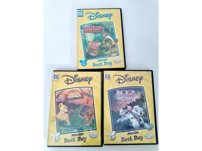 3 kom Disney igrice