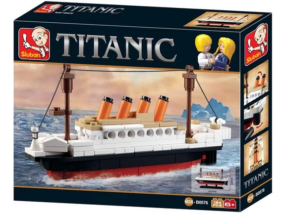 Sluban Kocke Titanik 194kom