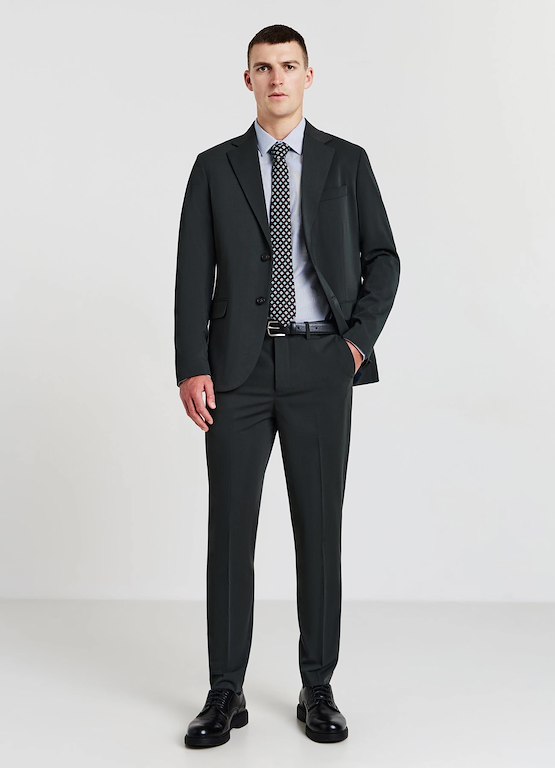REGULAR FIT TROUSERS ŠUMSKA ZELENA