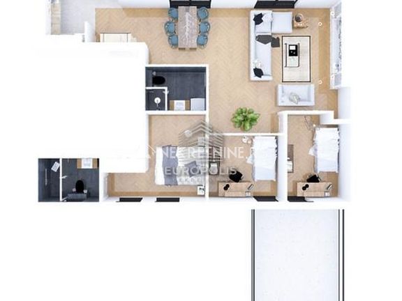 Lux Penthouse sa terasom od 100m2 ID#7861