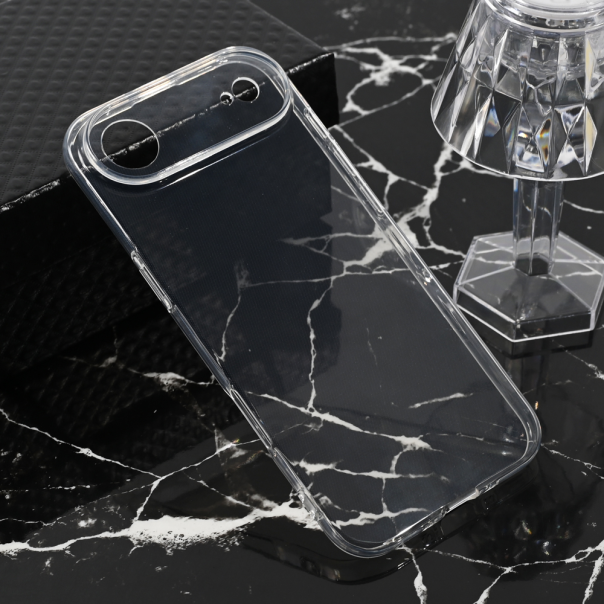Maska za iPhone 17 Air 6.6 transparent silikonska Ultra Thin