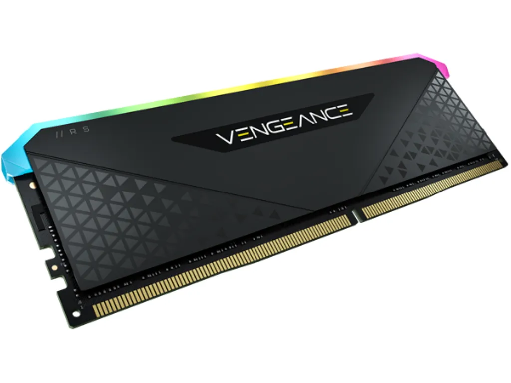 Corsair Memorija CORSAIR VENGEANCE 16GB(1x16GB)/DDR4/3200MHz/C16/1.35V/RGB/crna