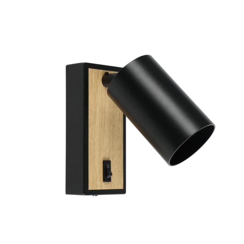 MEGGA, BOXER WOOD ON-OFF BK GU10 L100-R55 ZID SPOT, 014008