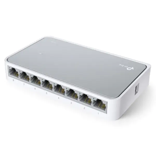 TP-Link TL-SF1008D,8-Port 10/100Mbps Desktop Switc