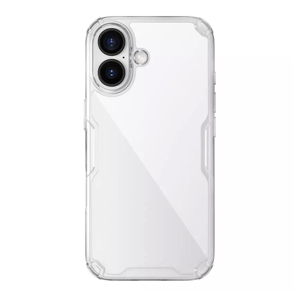 Zastitna maska (futrola) NILLKIN Nature Pro - iPhone 17 bela (MS)