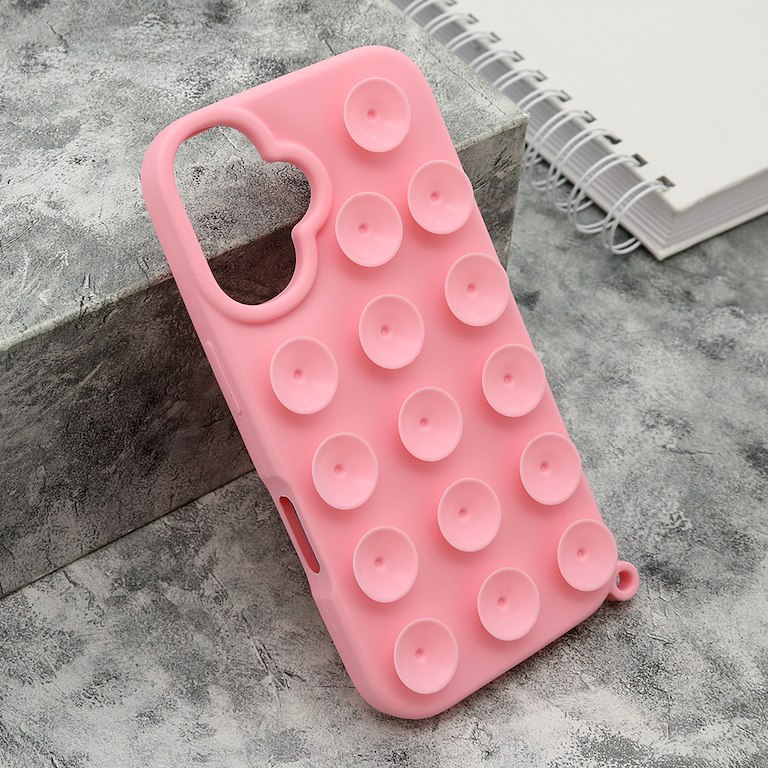 Zastitna maska (futrola) OCTOBUDDY - iPhone 17 roze (MS)
