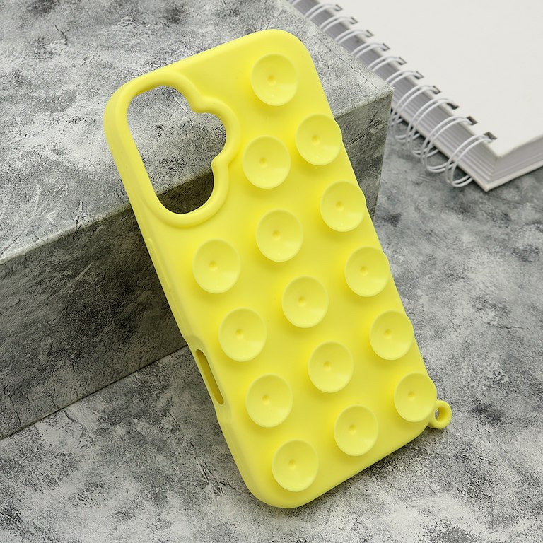 Zastitna maska (futrola) OCTOBUDDY - iPhone 17 zuta (MS)