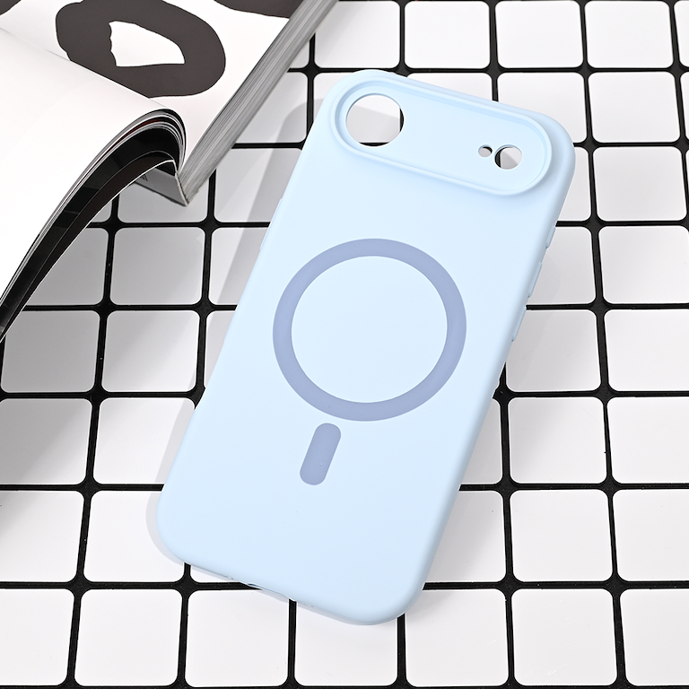Zastitna maska (futrola) Magsafe Pure color - iPhone 17 Air svetlo plava
