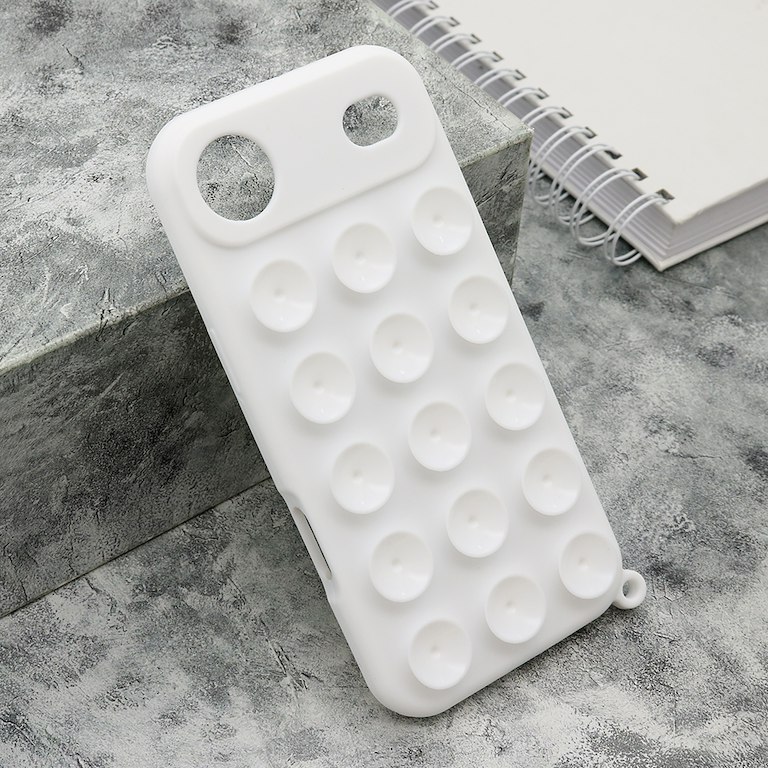 Zastitna maska (futrola) OCTOBUDDY - iPhone 17 Air bela (MS)