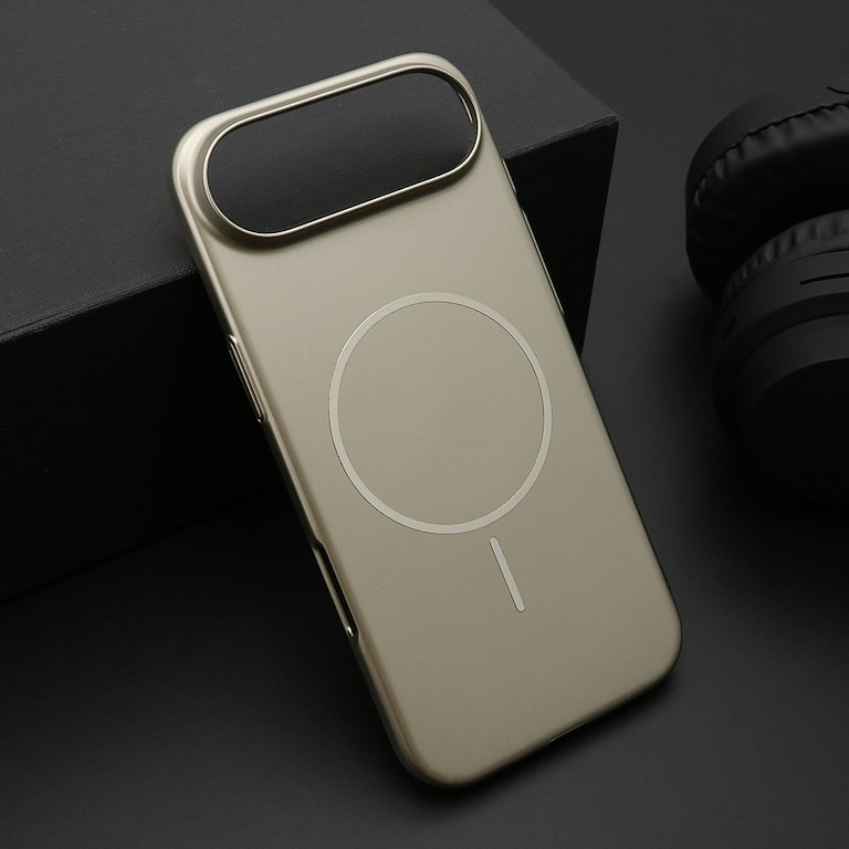 Zastitna maska (futrola) PURE mat MagSafe - iPhone 17 Air zlatna (MS)
