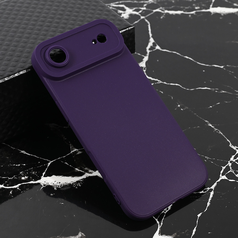 Zastitna maska (futrola) Teracell Giulietta - iPhone 17 Air mat tamno ljubicasta