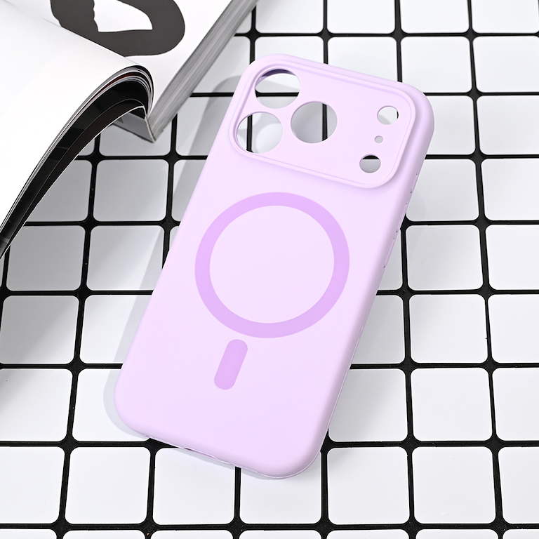 Zastitna maska (futrola) Magsafe Pure color - iPhone 17 Pro lila