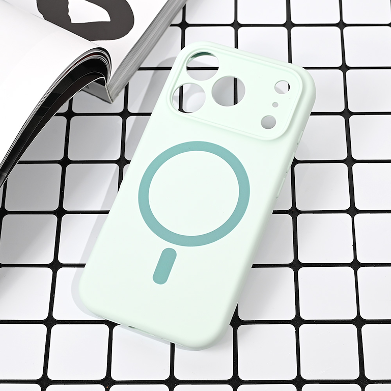 Zastitna maska (futrola) Magsafe Pure color - iPhone 17 Pro mint