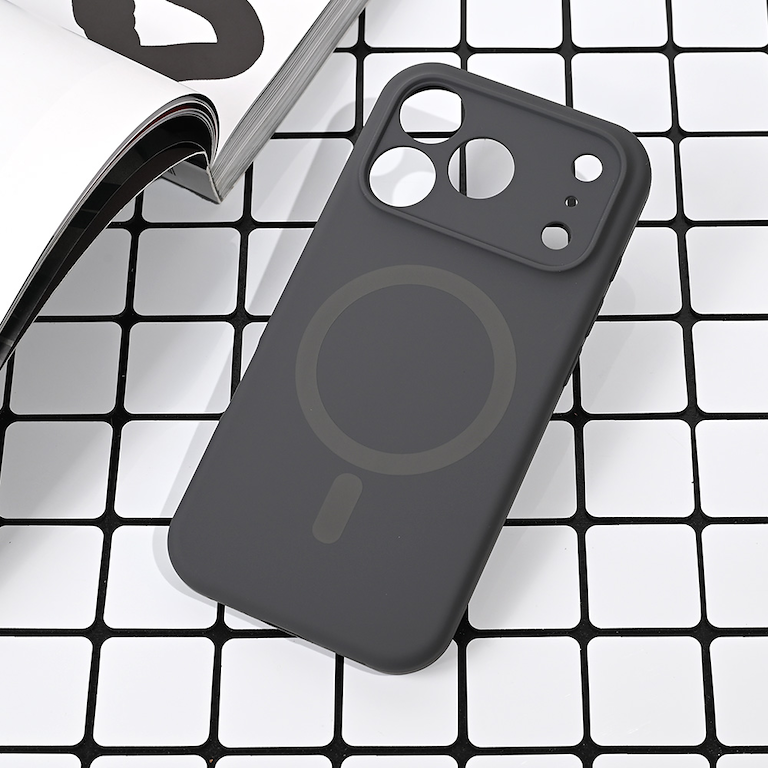 Zastitna maska (futrola) Magsafe Pure color - iPhone 17 Pro siva