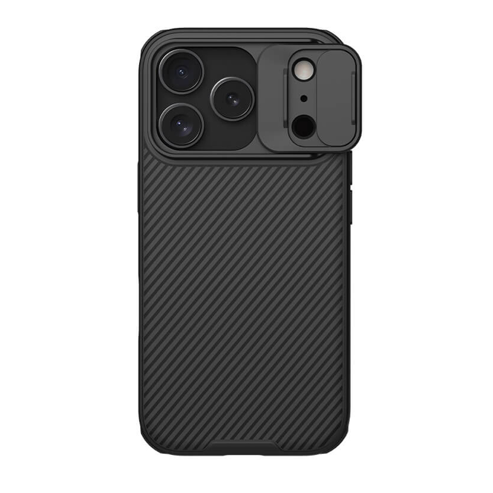 Zastitna maska (futrola) Nillkin Cam Shield Pro Magnetic - iPhone 17 Pro crna (MS)