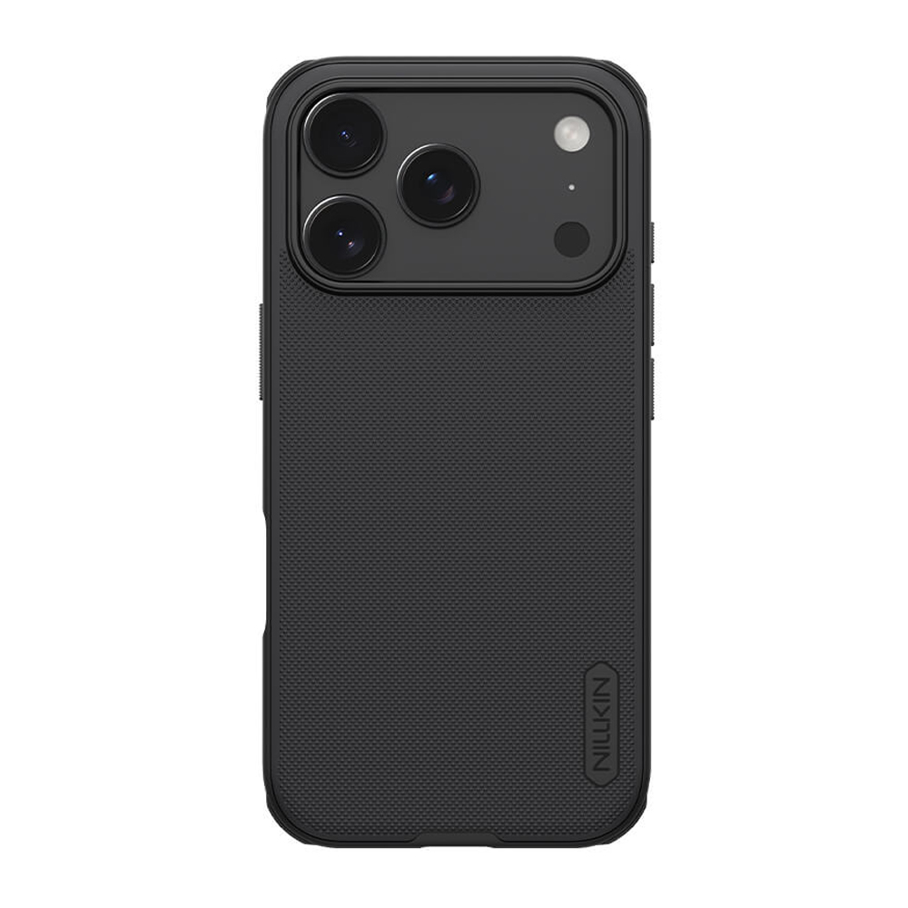 Zastitna maska (futrola) NILLKIN Super Frost PRO MAGNETIC - iPhone 17 Pro crna (MS)