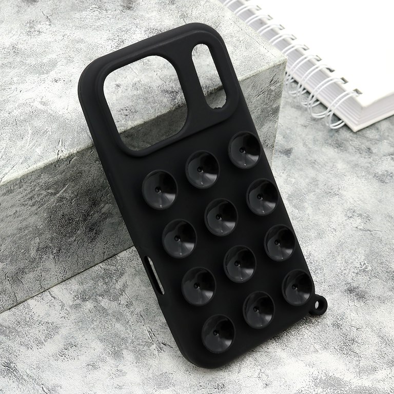 Zastitna maska (futrola) OCTOBUDDY - iPhone 17 Pro crna (MS)