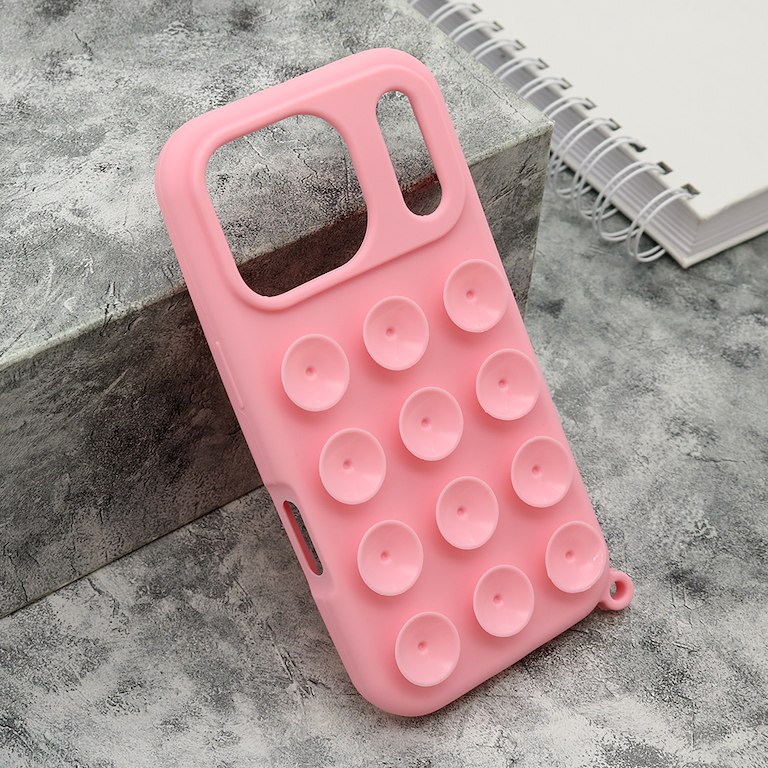 Zastitna maska (futrola) OCTOBUDDY - iPhone 17 Pro roze (MS)