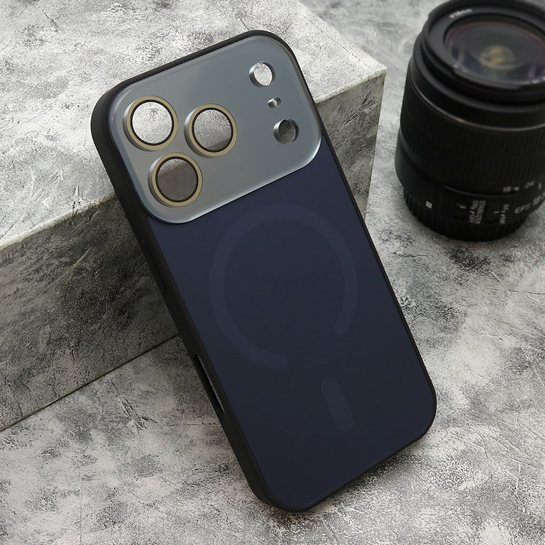 Zastitna maska (futrola) PASTELPOP MagSafe - iPhone 17 Pro crna (MS)