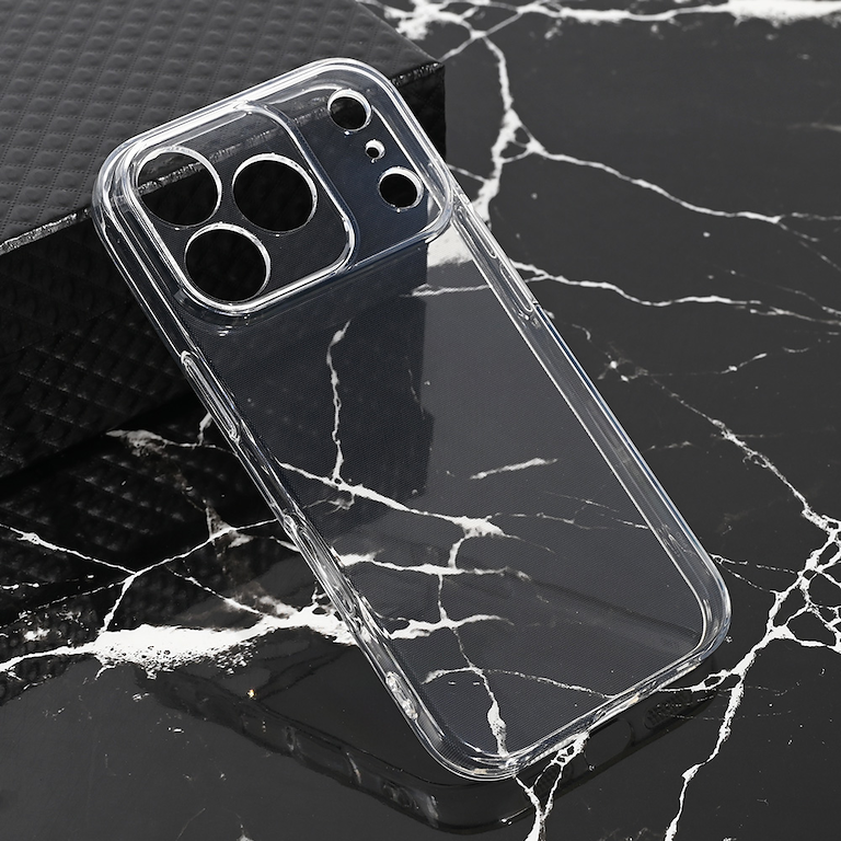 Zastitna maska (futrola) Teracell Giulietta - iPhone 17 Pro Transparent