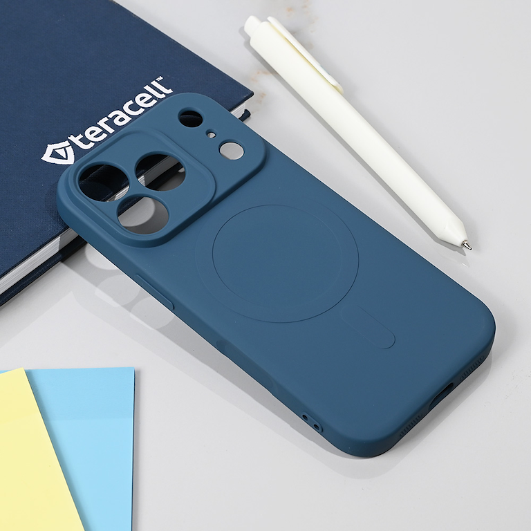 Zastitna maska (futrola) Teracell Giulietta Magsafe - iPhone 17 Pro plava