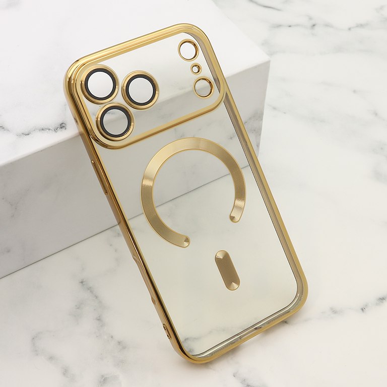 Zastitna maska (futrola) CAMERA PROTECT MAGSAFE II - iPhone 17 Pro Max (6.9) zlatna (MS)