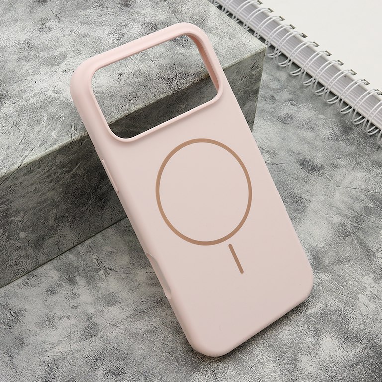 Zastitna maska (futrola) FLEX MagSafe - iPhone 17 Pro Max (6.9) roze (MS)