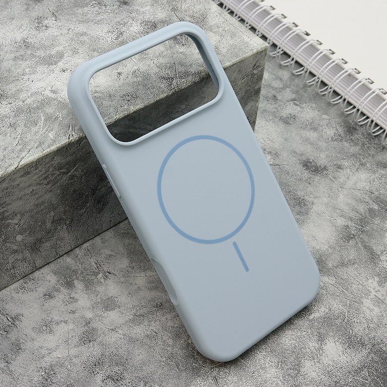 Zastitna maska (futrola) FLEX MagSafe - iPhone 17 Pro Max (6.9) svetlo plava (MS)