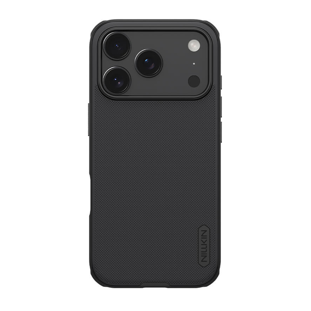 Zastitna maska (futrola) NILLKIN Super Frost PRO - iPhone 17 Pro Max (6.9) crna (MS)