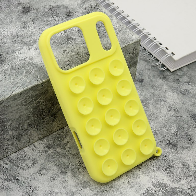 Zastitna maska (futrola) OCTOBUDDY - iPhone 17 Pro Max (6.9) zuta (MS)