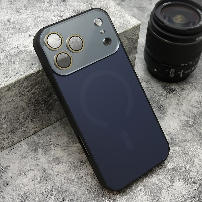 Zastitna maska (futrola) PASTELPOP MagSafe - iPhone 17 Pro Max (6.9) crna (MS)