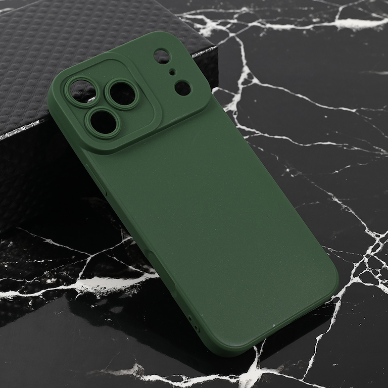 Zastitna maska (futrola) Teracell Giulietta - iPhone 17 Pro Max 6.9 mat zelena