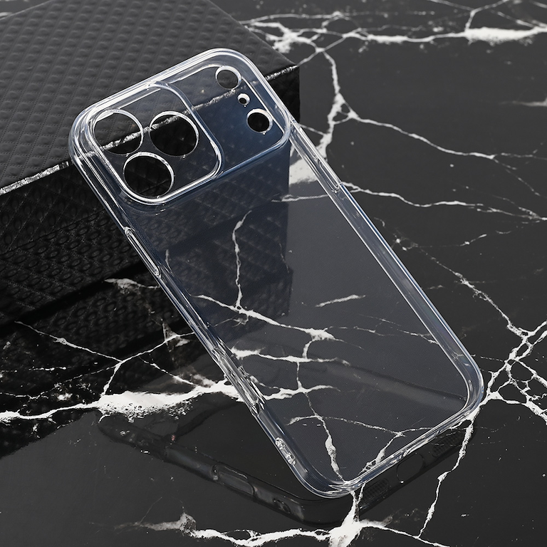 Zastitna maska (futrola) Teracell Giulietta - iPhone 17 Pro Max 6.9 Transparent