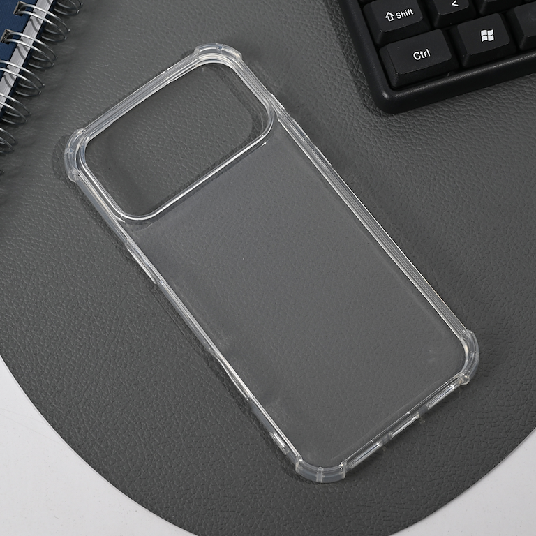 Zastitna maska (futrola) Transparent Ice Cube - iPhone 17 Pro Max 6.9