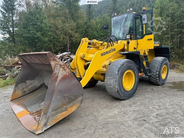 Utovarivač točkova
Komatsu WA320-3H wheel loader w/ bucket WATCH VIDEO