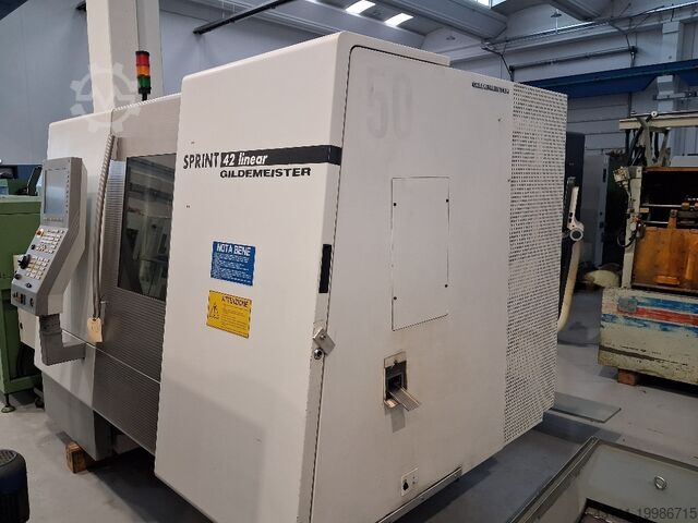 CNC centar za struganje i glodanje
Gildemeister Sprint 42 Linear