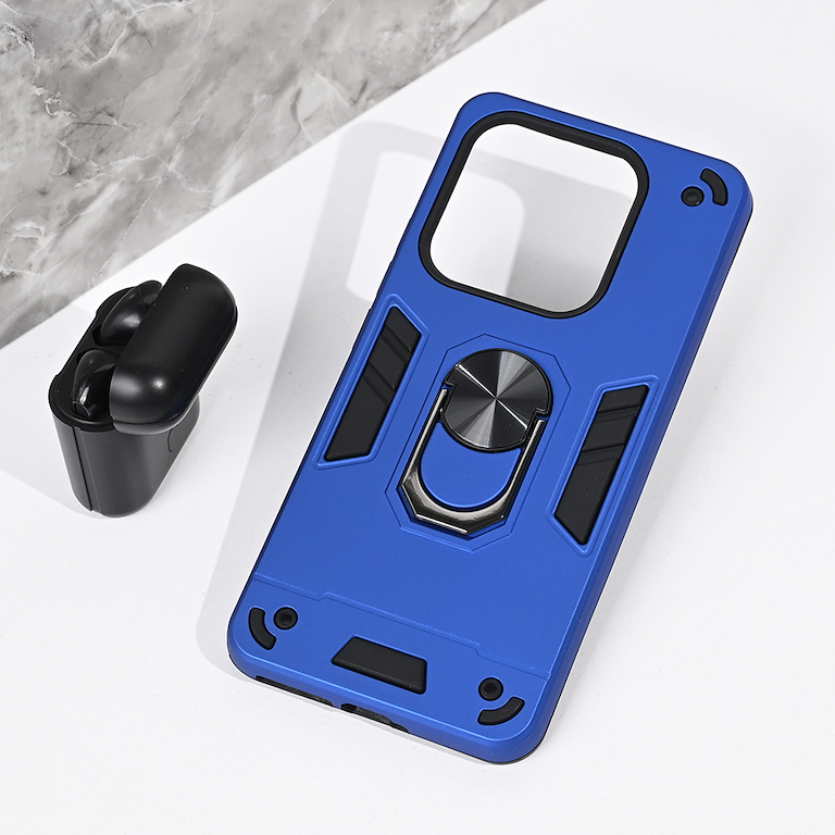 Zastitna maska (futrola) Hard Ring - Xiaomi Redmi Note 14 5G plava