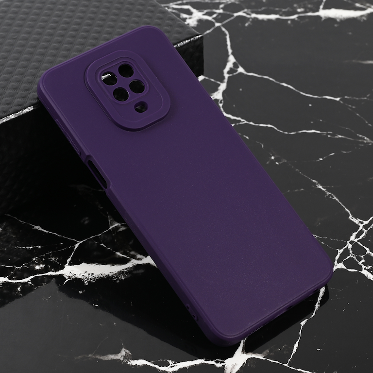 Zastitna maska (futrola) Teracell Giulietta - Xiaomi Redmi Note 9 Pro/Note 9 Pro Max/Note 9S tamno ljubicasta