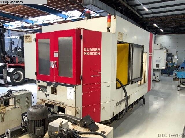 Machining Center - horizontalno
QUASER MK-60 II H