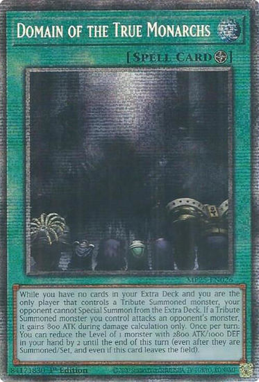 Domain of the True Monarchs - MP25-EN026 - Starlight Rare 1st Edition
