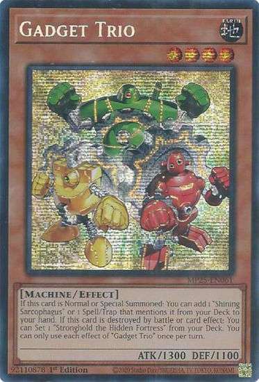 Gadget Trio - MP25-EN061 - Prismatic Secret Rare 1st Edition