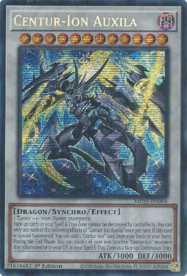 Centur-Ion Auxila - MP25-EN068 - Prismatic Secret Rare 1st Edition