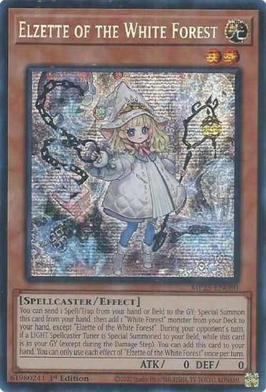 Elzette of the White Forest - MP25-EN080 - Prismatic Secret Rare 1st Edition