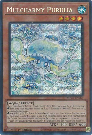 Mulcharmy Purulia - MP25-EN085 - Prismatic Secret Rare 1st Edition