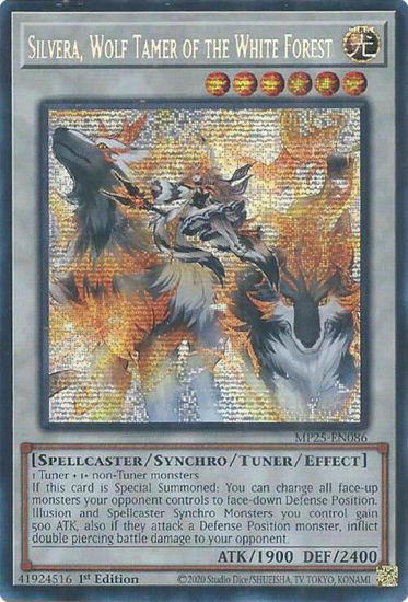 Silvera, Wolf Tamer of the White Forest - MP25-EN086 - Prismatic Secret Rare 1st Edition